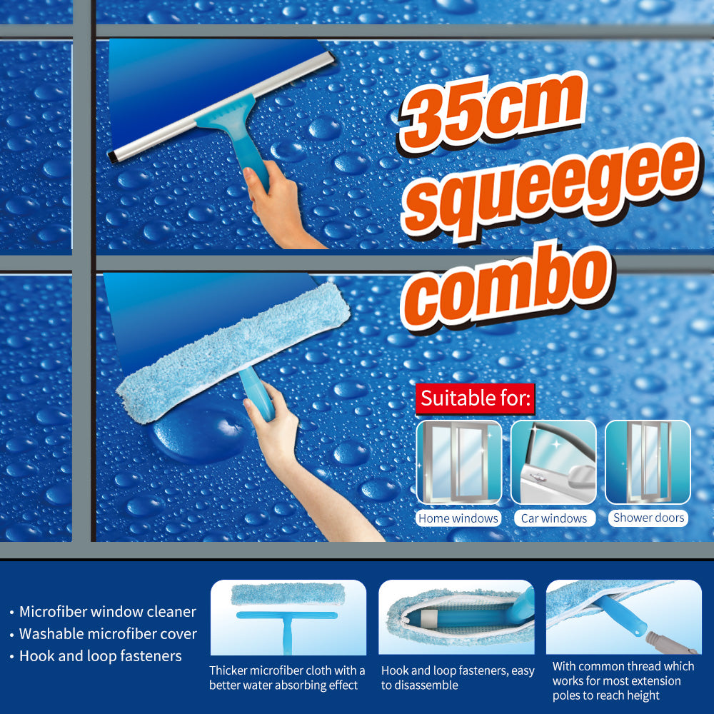 MR.SIGA Professional Window Cleaning Combo - A Must-Have for Your Bath