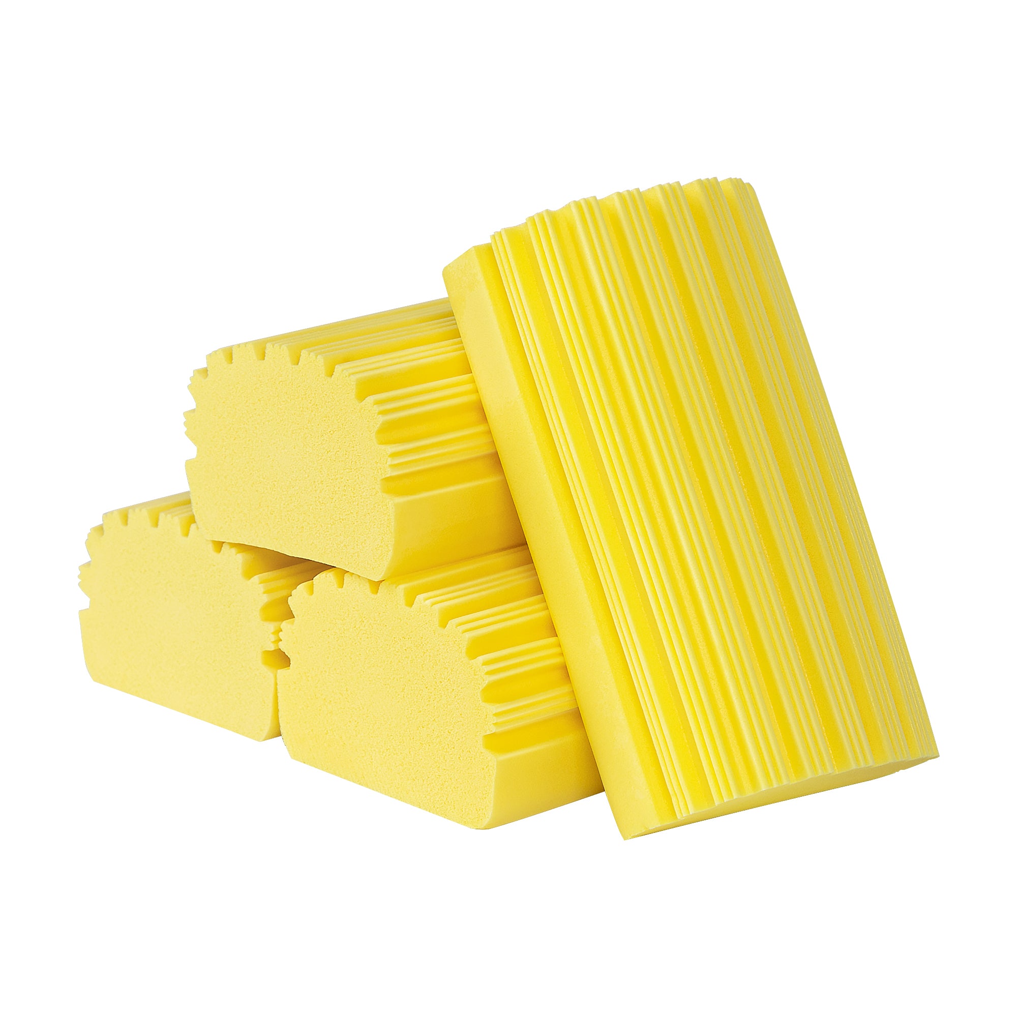 MR.SIGA Sponge Duster, Reusable Duster with Ridged Surface Design, Hou